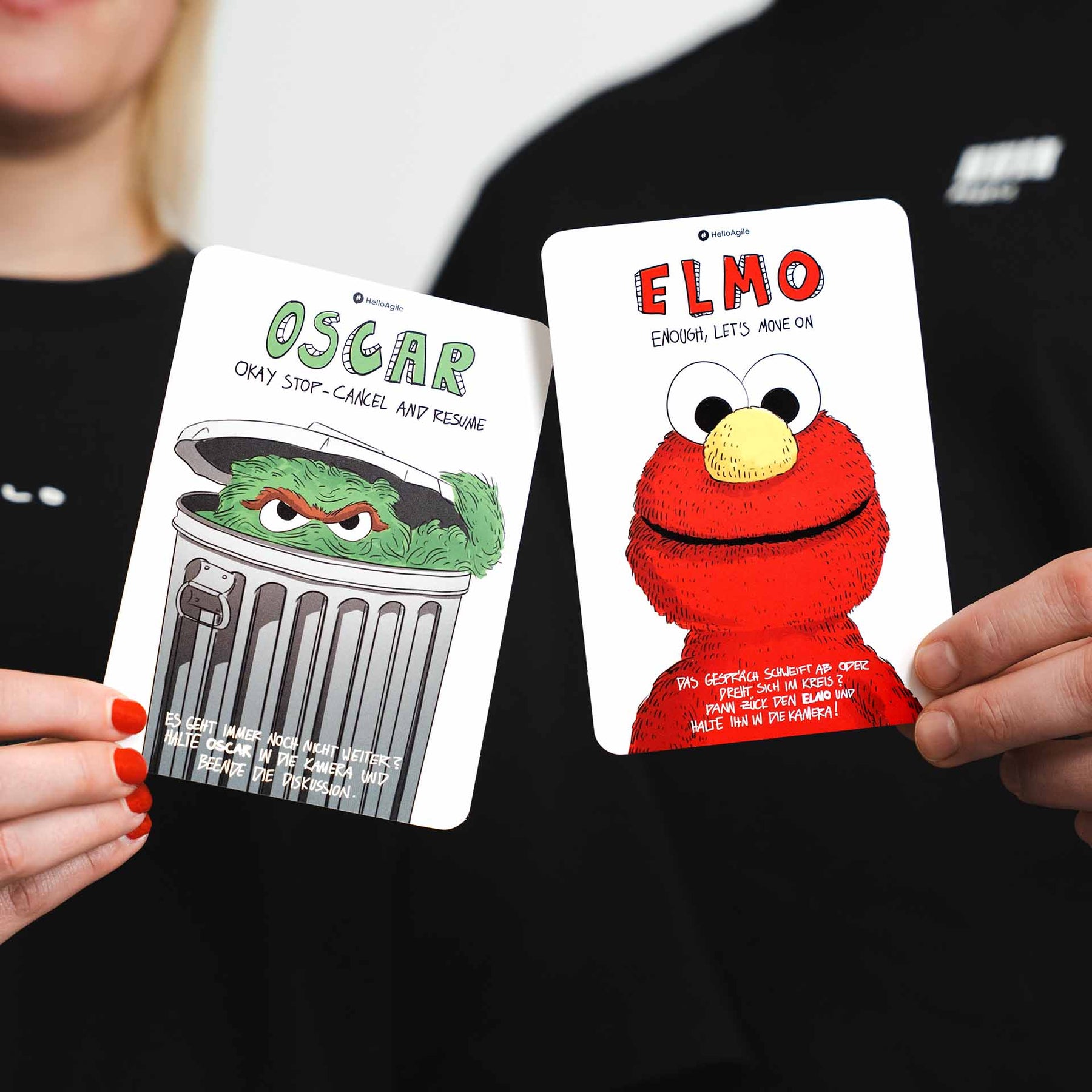 ELMO & OSCAR Karten für effektive Meetings & Workshops | Moderationstool